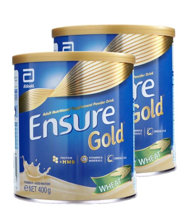 Ensure Gold HMB Wheat 400G For Adult Nutrition Bundle of 2-APRIL 2024 exp | Lazada PH