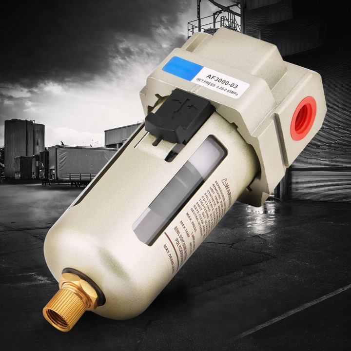 AF3000-03 G3/8 Máy nén khí cống nén trong dòng hạt độ ẩm Bộ tách nước ...