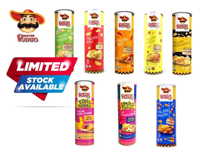 Mister Potato Assorted Flavor 150g | Lazada