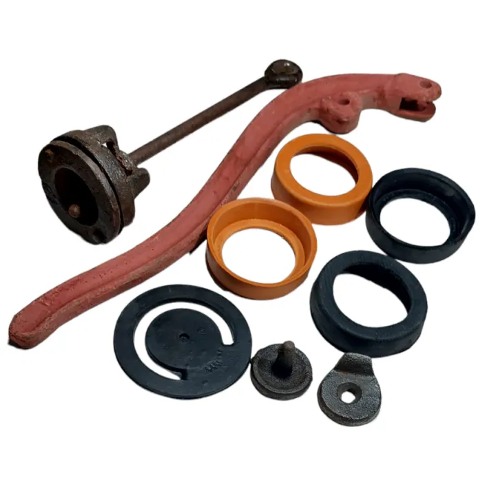 Pitcher water hand pump parts - piston set, rubber cap, handle, set ...