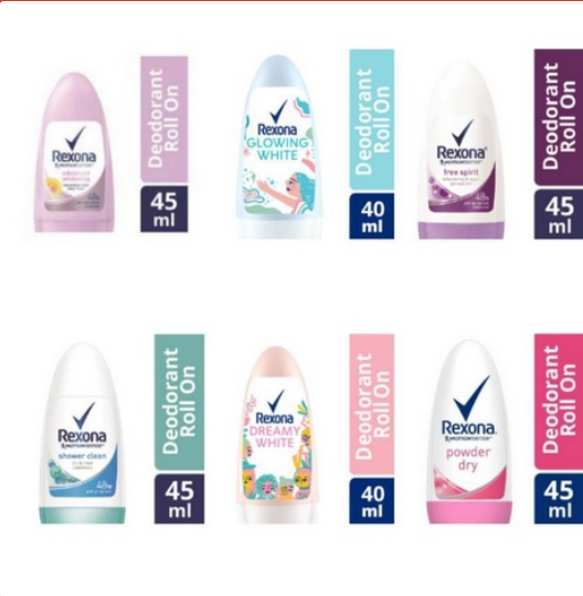 Rexona Women Deodorant Roll On 40ml/45ml | Lazada Indonesia