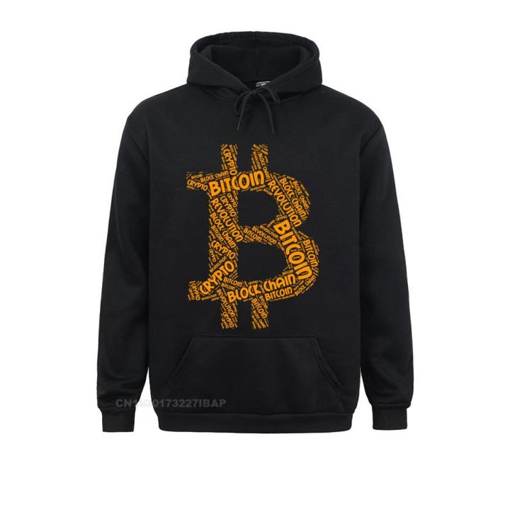 Bitcoin Revolution Block Chain Crypto Word Harajuku Hoodies ...