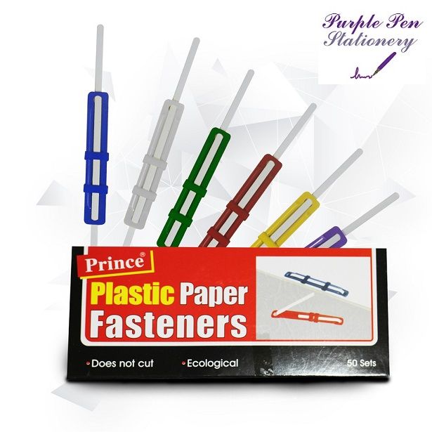 Prince Paper Fastener Plastic 7cm 50's | Lazada PH