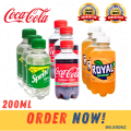 COCA COLA 200ml SWAKTO 12pcs x 1 Case - COKE Sprite Royal Original ...