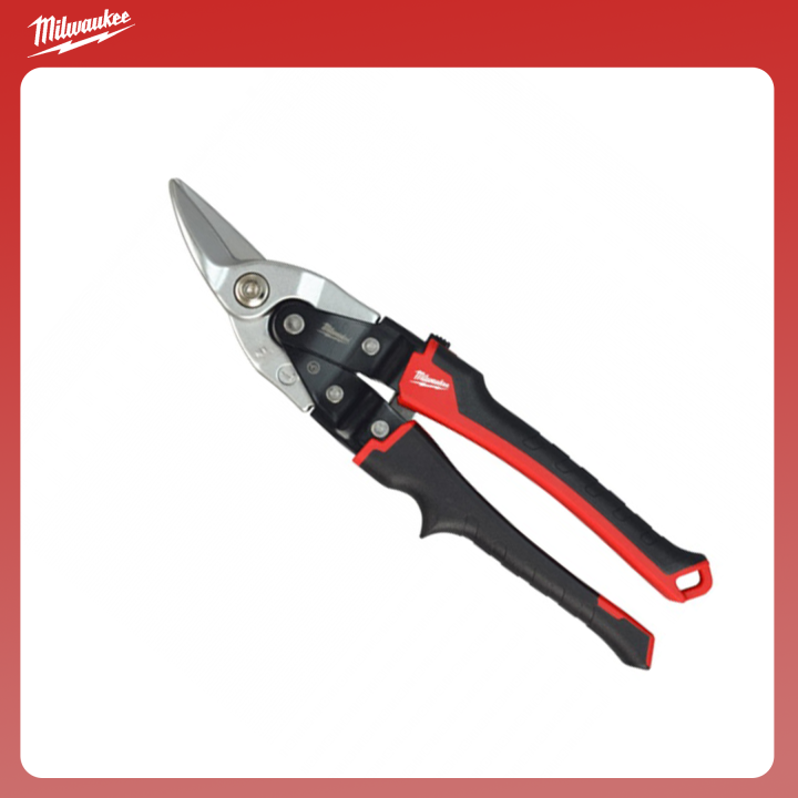 Milwaukee Heavy-Duty Offset Snips Left Cut (48-22-4012) (MADE IN TAIWAN ...