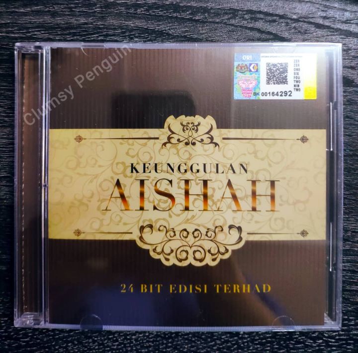 Keunggulan Aishah CD Album 24 Bit Edisi Terhad | Lazada