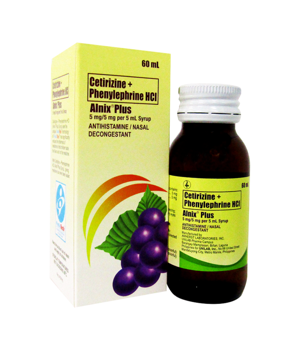 Alnix Plus Syrup 60 ml | Lazada PH