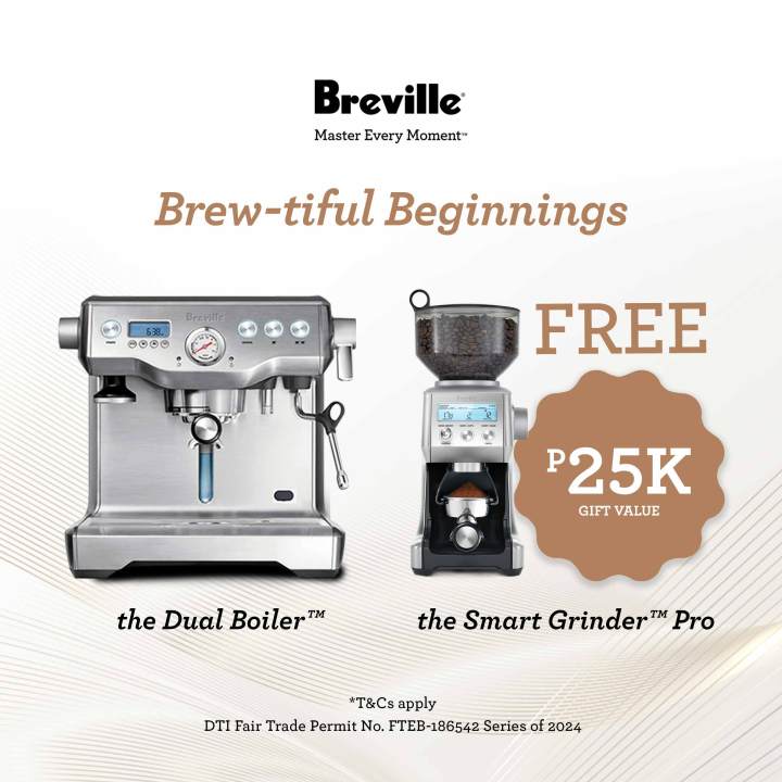 FREE Breville Smart Grinder Pro | Breville Brew-tiful Beginnings - The Dynamic Duo Promo ...