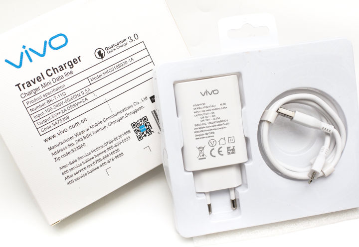 CHARGER VIVO ORIGINAL FAST CHARGING 3.0A KOMPATIBLE SEMUA ANDROID TIPE ...