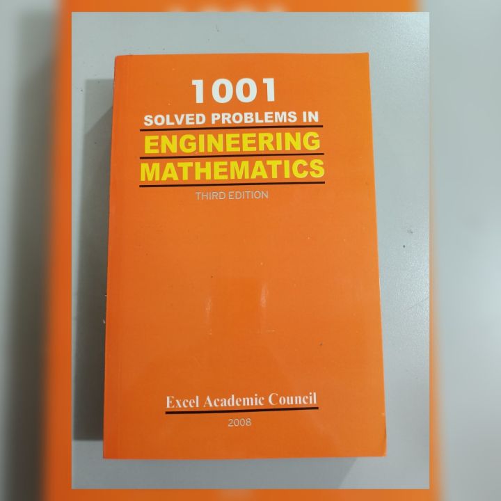 1001 Solved Problems in ENGINEERING MATHEMATICS third edition 2008 | Lazada PH