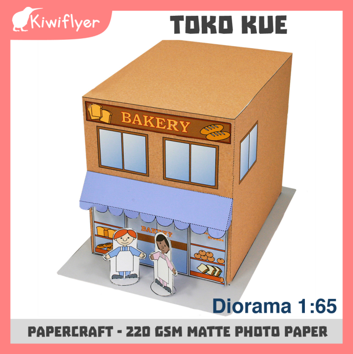 Papercraft Diorama - Toko Kue | Lazada Indonesia