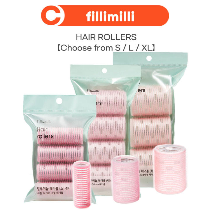 【FilliMilli】Aluminum Hair Roll ( Choose from 3 sizes)// Bangs , Root ...