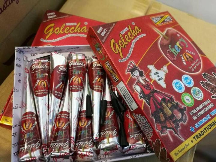 GOLECHA HENNA Cherry Red Henna (1 X 12) | Lazada