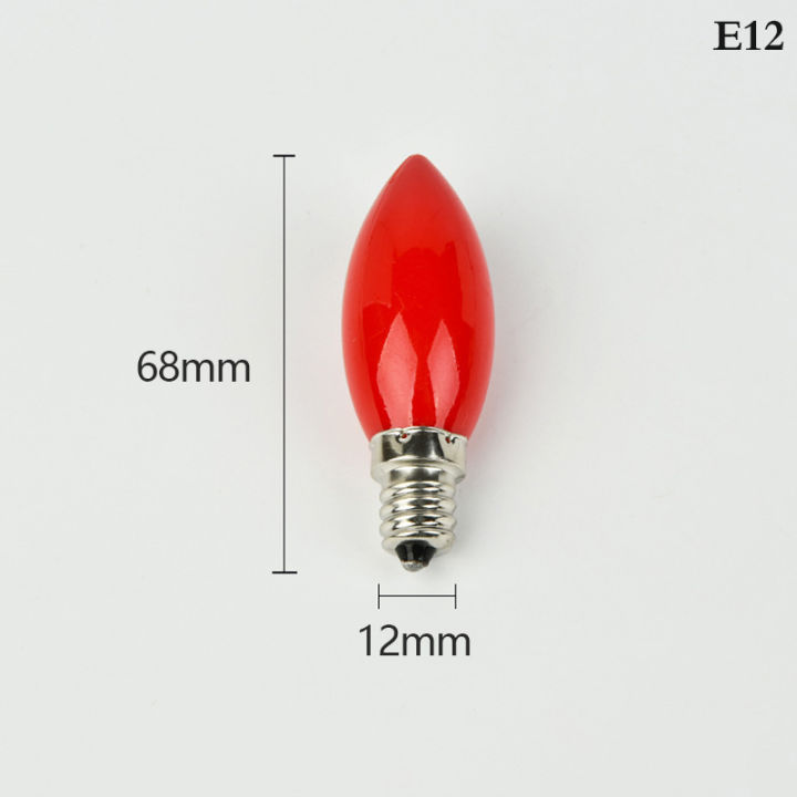 Xiab 1PC led altar bulb E12/E14 Red candle Buddha lamp Temple ...