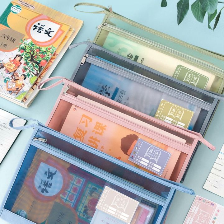 ROBERTA Transparent School Textbook Student Homework Stationery Test ...