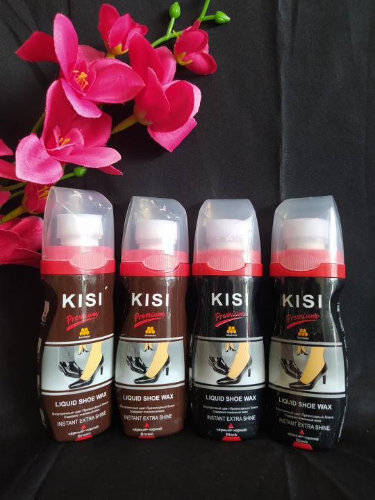 Kisi Premium Liquid Shoe Wax Polish 75ML | Lazada PH