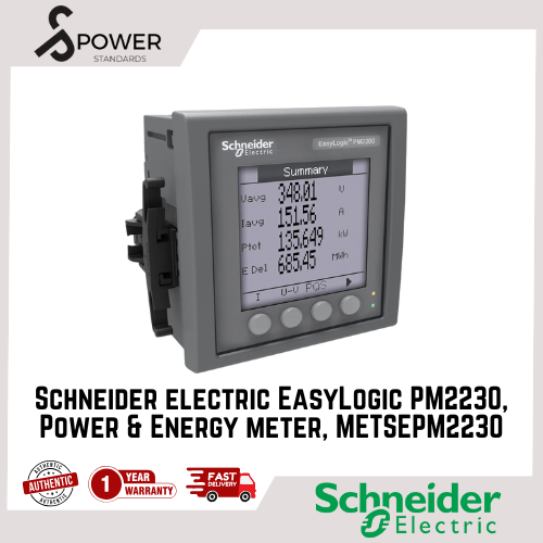 Schneider electric EasyLogic PM2230, Power & Energy meter, METSEPM2230 ...