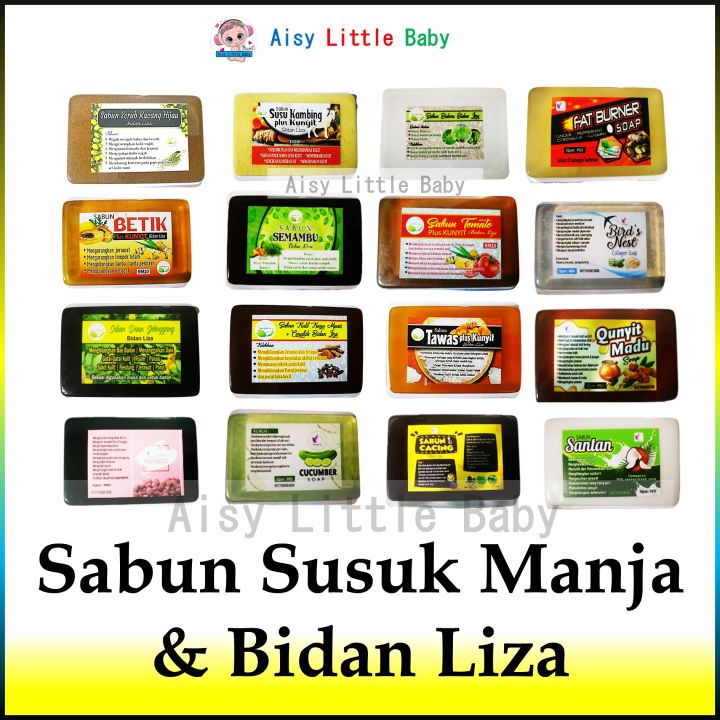SABUN HOMEMADE + 🎁 BIDAN LIZA DAN SUSUK MANJA / RAWATAN TRADITIONAL ...