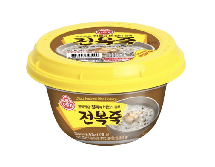 [Original] 전복죽 Ottogi Abalone Rice Porridge (ข้าวต้มหอยเป๋าฮื้อ) 285g ...