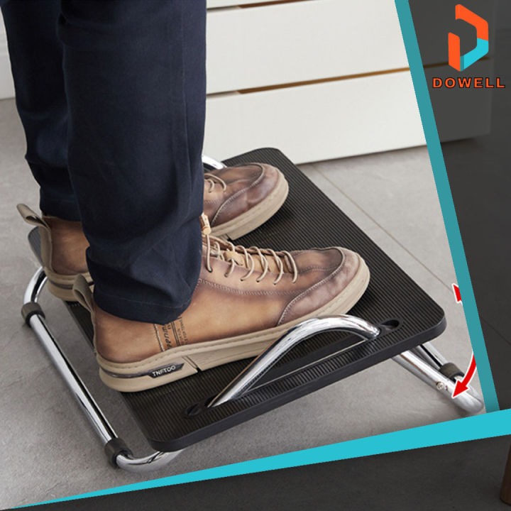 DOWELL FOOT REST DAGOTTO FOOT-REST BLACK TEMPAT MEREHATKAN KAKI SEATING ...