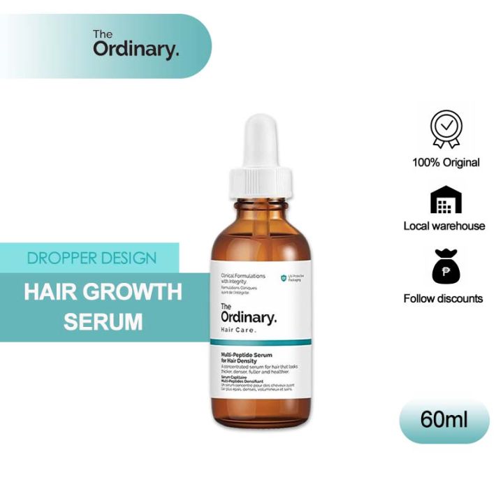 The Ordinary Hair Growth Serum Anti Hair Loss Serum For Hair Density ...