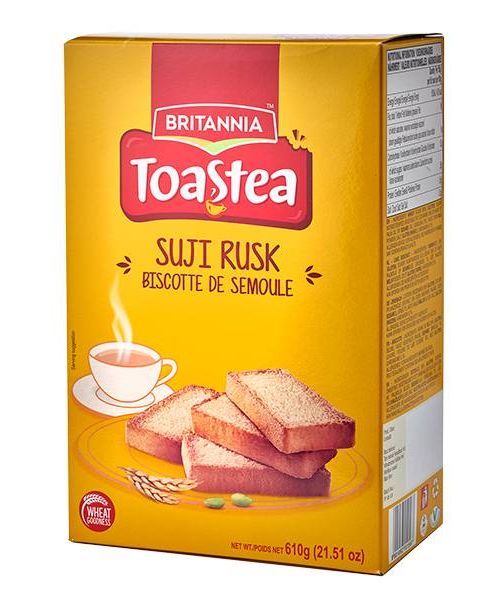 BRITANNIA Toastea Suji Rusk Biscotte Au Lait 610g | Lazada.co.th