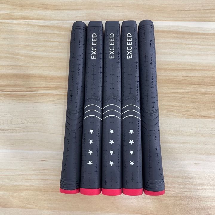 กริบไม้กอล์ฟพัตเตอร์ EXCEED GRIP PUTTER GOLF (GPE001) สีดำแถบแดง 1 ชิ้น ...