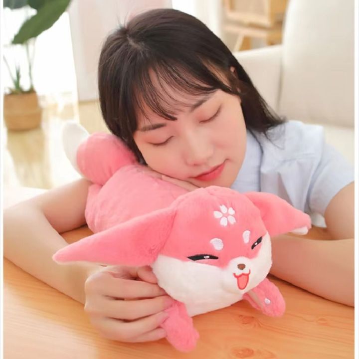 SHENJIN Anime Style Yae Miko Plush Toy Soft Material Cute Kawaii ...