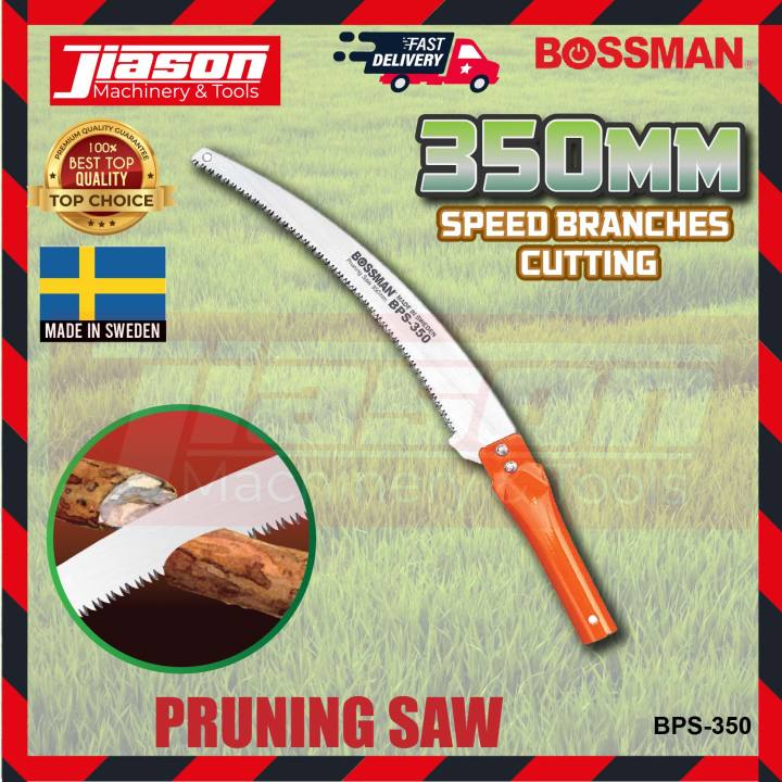 BOSSMAN BPS-350 / BPS350 14"/350MM Pruning Saw | Lazada