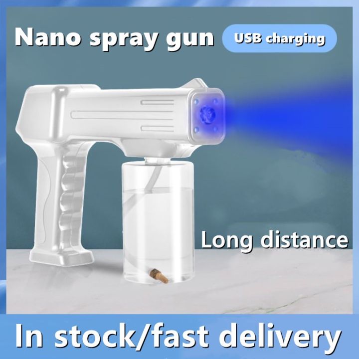 nano sprayer disinfectant Disinfection Machine Gun Anion Blu-ray Nano ...