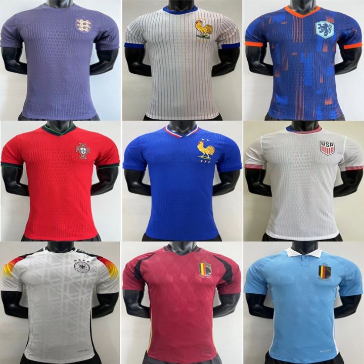 Soccer uniform 2024 European Cup National Team England Portugal Germany ...