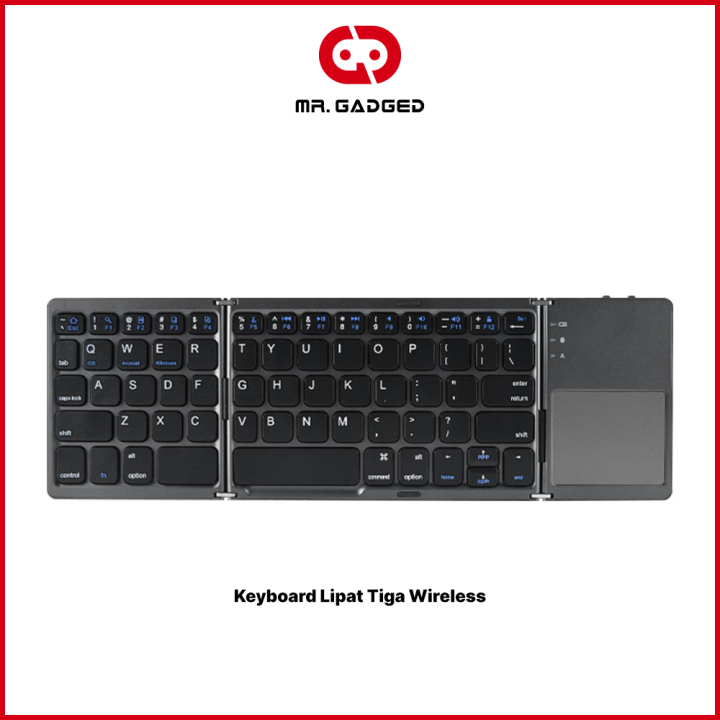 Mister GadgeD - Keyboard Lipat Tiga B033 Wireless Bluetooth Kursor ...
