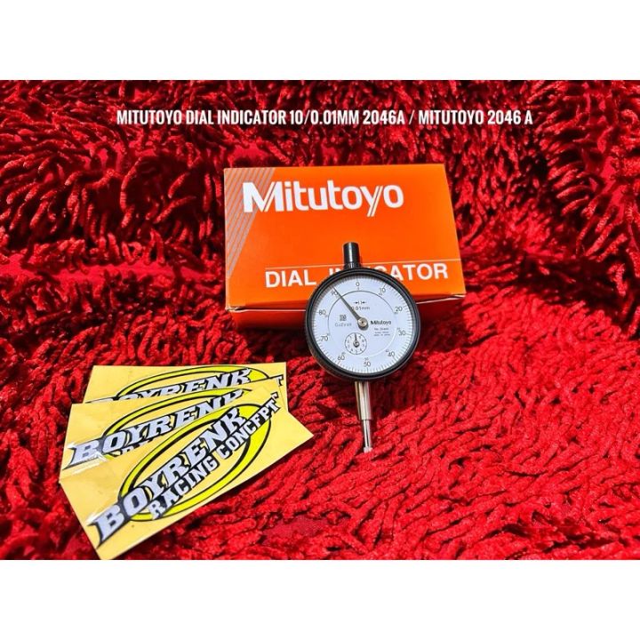 Mitutoyo Dial Indicator 10/0.01mm 2046A / Mitutoyo 2046 A- BOYRENK ...