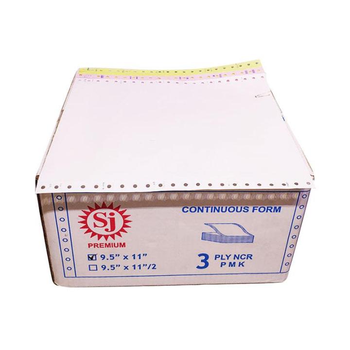(DUS) Kertas Komputer / Kertas Continuous Form 3 Ply 9,5 x 11 Full ...