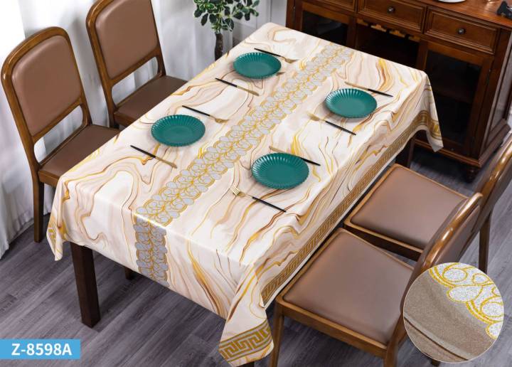 PVC Table Cover/Super Mantel/Waterproof, Heatproof Oilproof Plastic ...