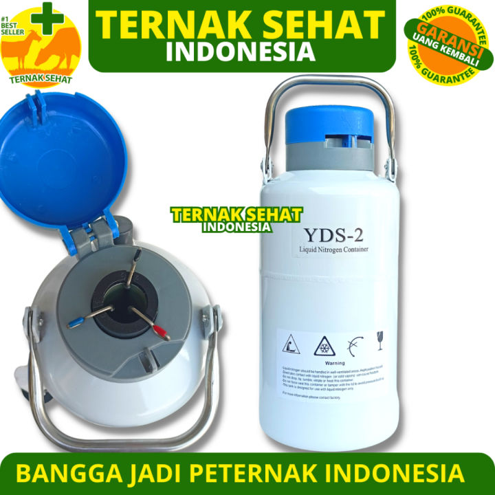 CONTAINER NITROGEN 2 LITER YDS - Kontainer IB Sapi Kontainer Nitrogen Cair untuk Lapangan ...