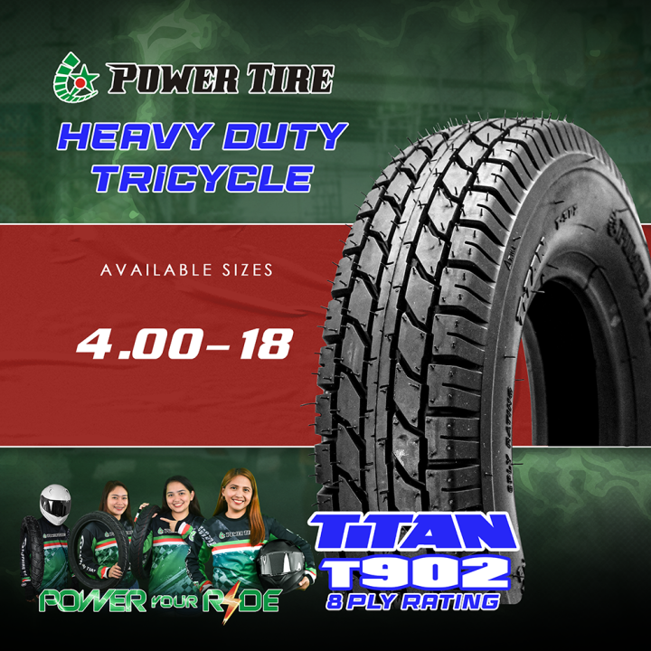 POWERTIRE TITAN T902 8PR - HEAVY DUTY BAJAJ RE MURANG GULONG | Lazada PH