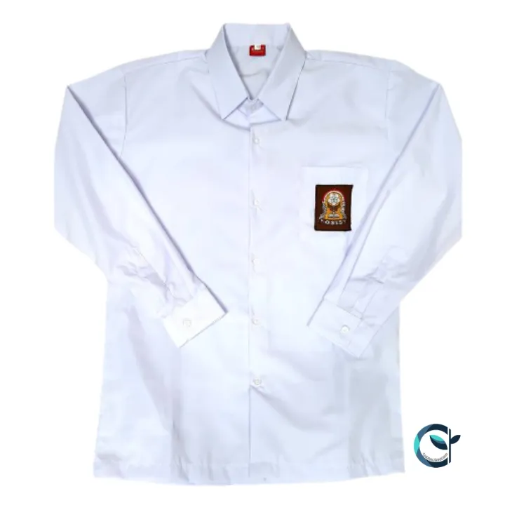 Seragam Sekolah SMA Kemeja Putih Lengan Panjang | Lazada Indonesia