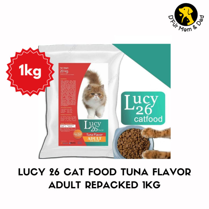 Lucy 26 Dry Cat Food Tuna Flavor Repacked 1kg | Lazada PH