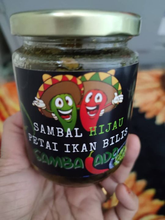 SAMBALICIOUS Sambal Hijau Petai Ikan Bilis | Lazada