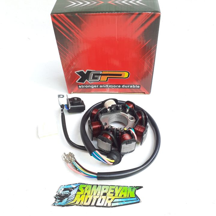 Spull Spul Spool Jalan Stator Assy Lengkap Tiger GL Max Pro Series Neotech Megapro Plus Set ...