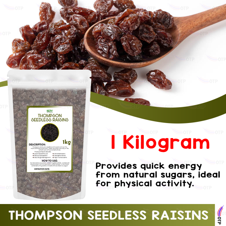 Thompson Seedless Raisins 1Kg | Lazada PH