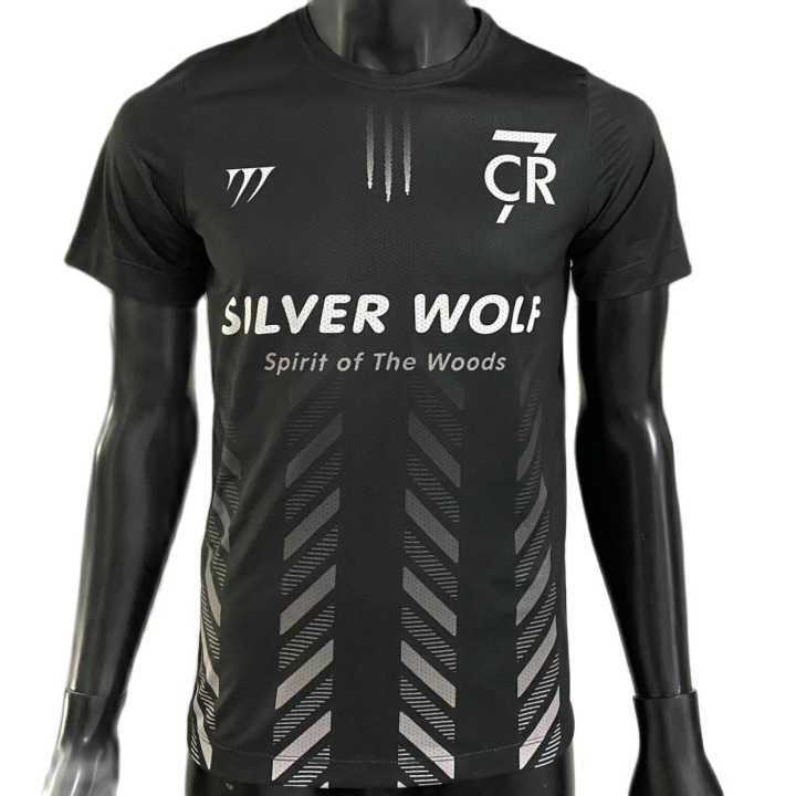 SILVER WOLF SPORT Football Shirt เสื้อฟุตบอลชาย เสื้อกีฬา ผ้าพิมพ์ลาย ...