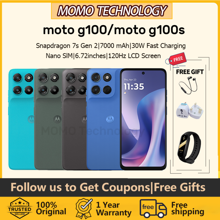 Lenovo moto g100s Snapdragon 6s Gen 4/moto g100 Snapdragon 7s Gen 2 ...