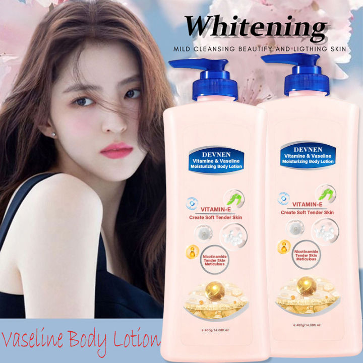 Vaseline Healthy Even Tone Whitening Body Lotion with vitamin B3 and ...