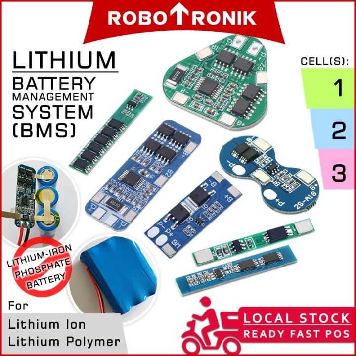 Bms Battery Management System Li Ion Lithium Polymer Lipo Protection Mos Module Board 18650 1s