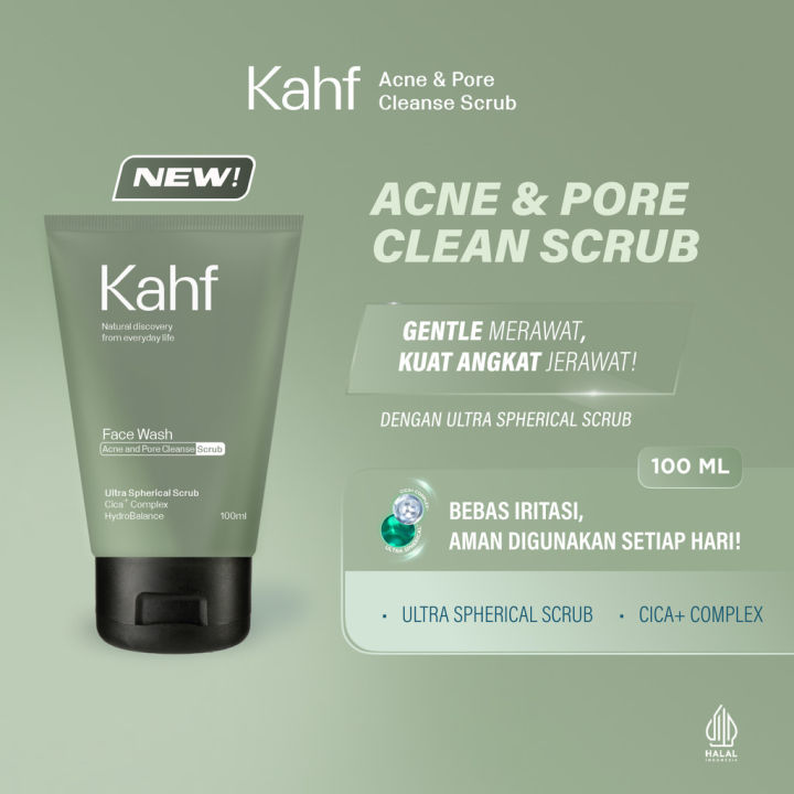 Kahf Acne and Pore Cleanse Face Wash 100 ml | Lazada Indonesia