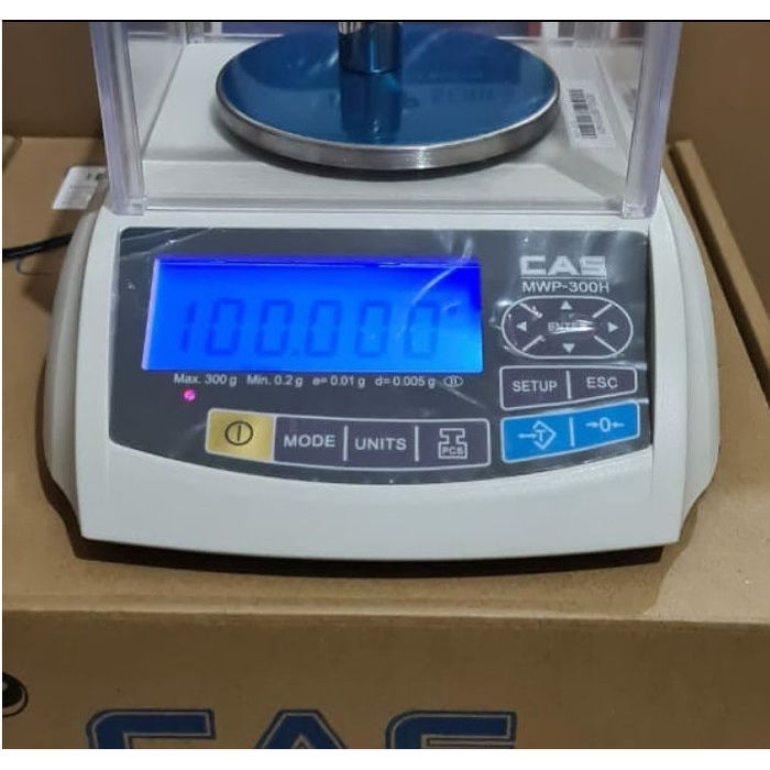 Timbangan emas CAS MWP-H 300gr x 0,005gr / Timbangan laboratorium 300g | Lazada Indonesia