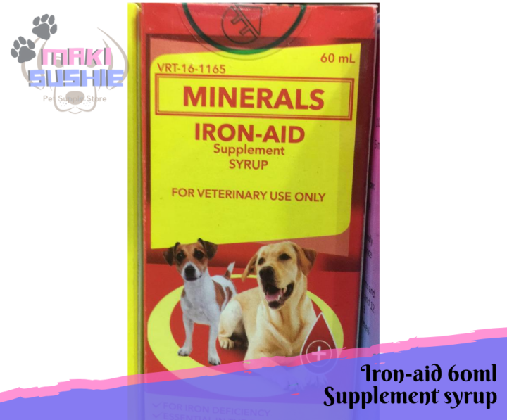 Iron Aid 60ml Supplement syrup for Dogs with Iron deficiency | Lazada PH