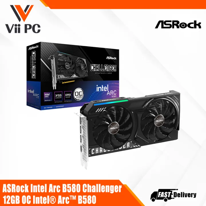 ASRock Intel Arc B580 Challenger 12GB OC B580 CL 12GB | Lazada.co.th